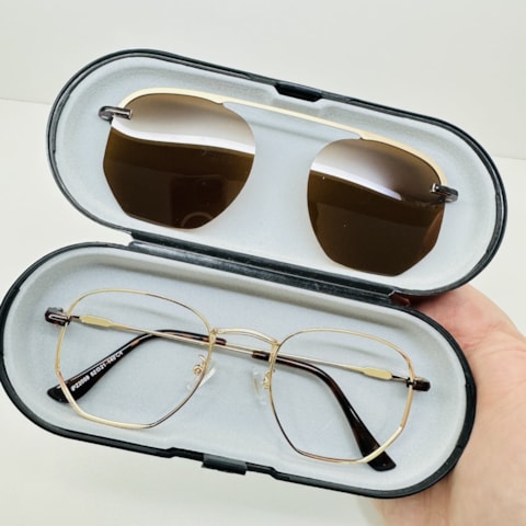 Armação para Grau 2 em 1 Hexagonal Egon